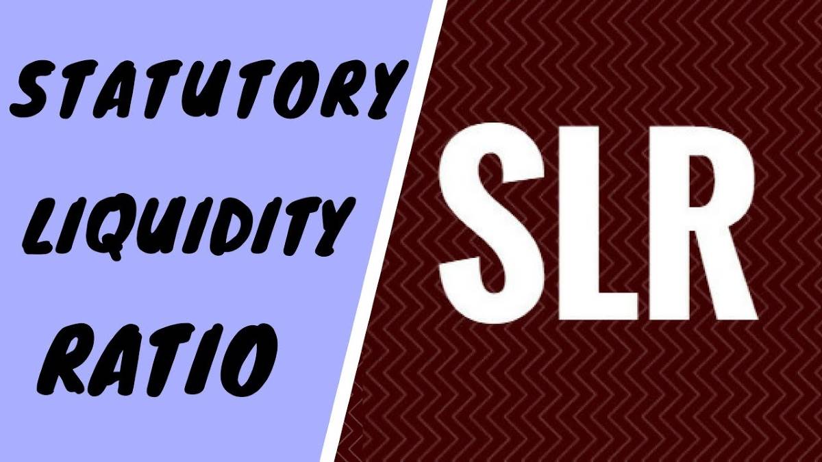 Statutory Liquidity Ratio Logo What Id SLR And Its Objectives? How It