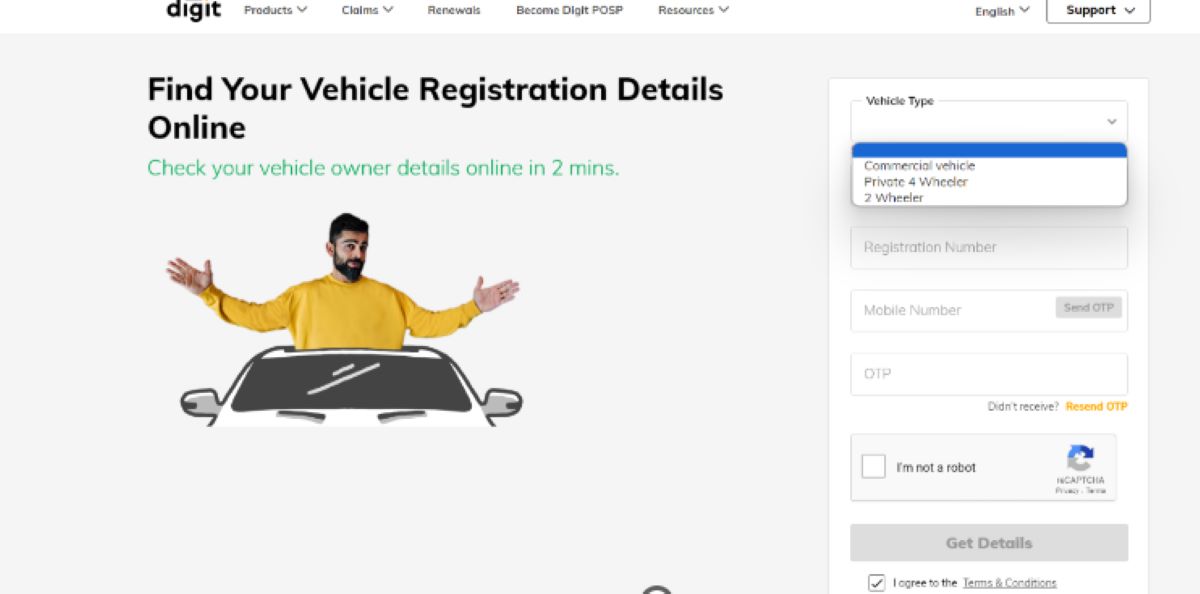 How to Get RTO Vehicle Information by Registration Number Online?